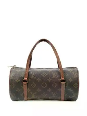 LOUIS VUITTON Monogram Canvas Papillon Tote Bag - Brown