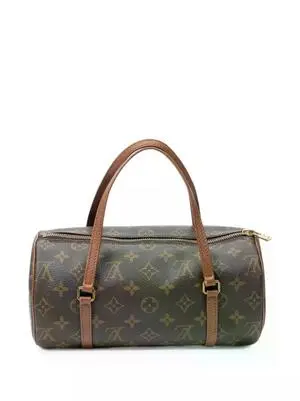 LOUIS VUITTON Monogram Canvas Papillon Tote Bag - Brown
