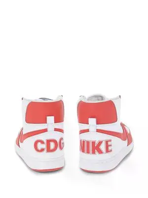 Nike Comme Des Garçons Homme Plus Terminator High-top Sneakers - White