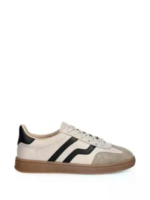 Gant Suede-panelled Lace-up Sneakers - Neutrals