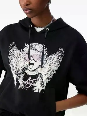 Liu Jo Graphic-print Drawstring Hoodie