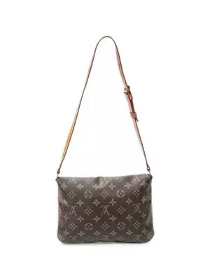 LOUIS VUITTON Musette Tango Shoulder Bag - Brown