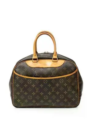 LOUIS VUITTON Deauville Monogram-pattern Tote Bag - Brown