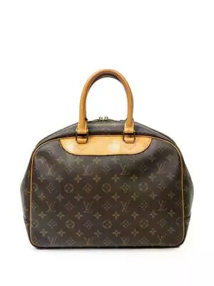 LOUIS VUITTON Monogram Canvas Deauville Tote Bag - Brown