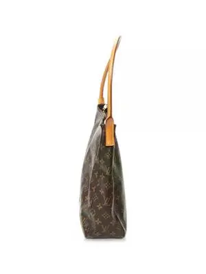 LOUIS VUITTON Looping Gm Monogram Canvas Tote Bag - Brown