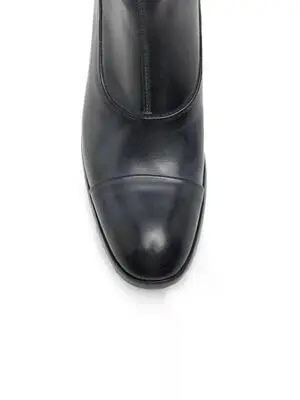 ALBERTO FASCIANI Cap-toe Rear-zip Boots