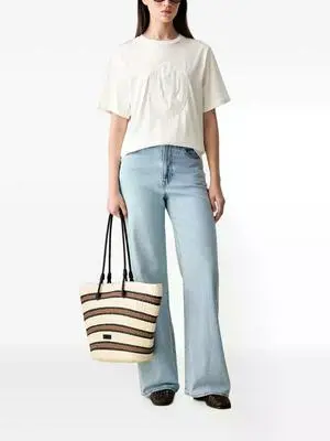 Stine Goya Broderie-anglaise Trim T-shirt
