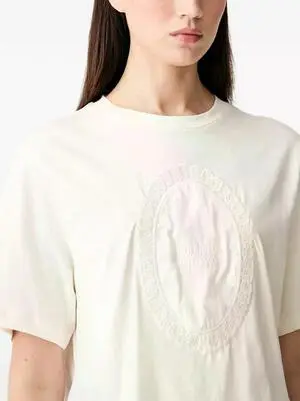 Stine Goya Broderie-anglaise Trim T-shirt