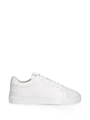 Gant Leather Logo Print Sneakers - White