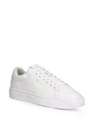 Gant Leather Logo Print Sneakers