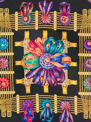 Hermès 2010s Les Rubans Du Cheval Scarf