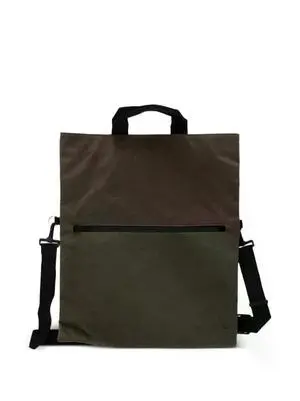 Neil Barrett Thunderbolt Patch Shoulder Bag - Brown