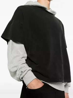 FOUND Layered Design Hoodie