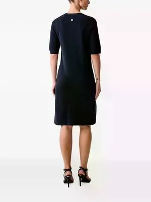 JOOP! Short-sleeve Midi Dress With Button Detail