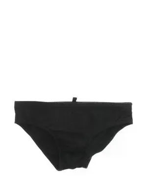 Dsquared2 Logo-print Swim Briefs - Black