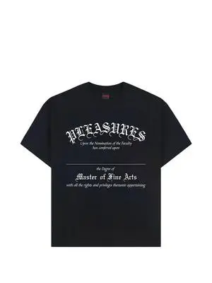 PLEASURES Degree Graphic-print T-shirt