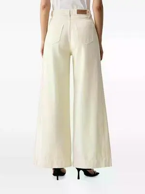 JOOP! Cream White Wide-leg Jeans