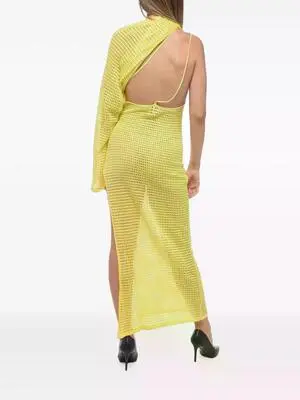 ART ESSAY Naomi Crochet-knit Maxi Day Dress