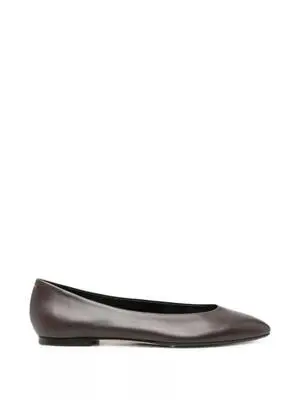 AeydĒ Pointed-toe Ballet Flats - Brown