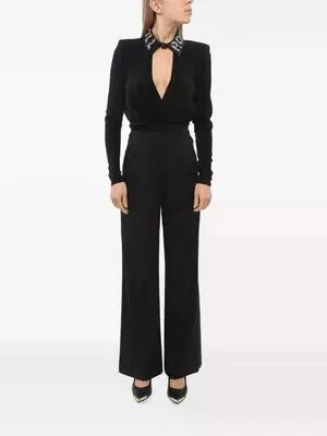 John Richmond Embellished Collar Bodysuit