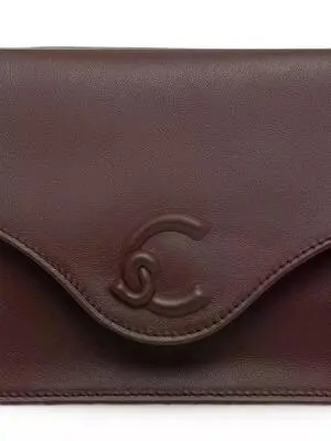 COCCINELLE Grained Leather Shoulder Bag
