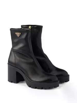 Prada Stretch-nappa Leather Booties