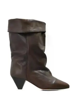 Isabel Marant Étoile Dalby Leather Ankle Boots