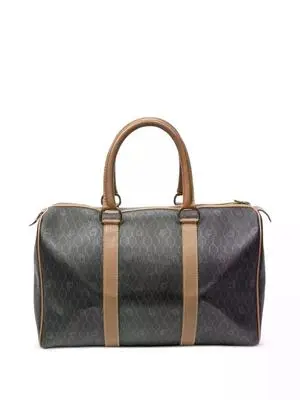 Dior Honeycomb Boston Tote Bag - Black
