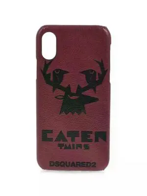 Dsquared2 Logo-print Iphone X Phone Case - Red