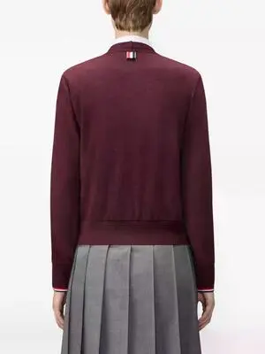 Thom Browne Rwb Cardigan