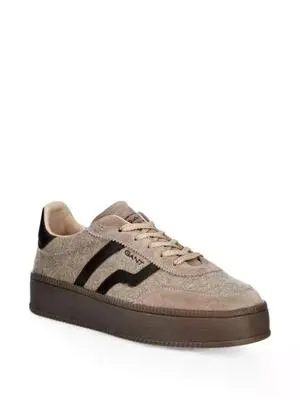 Gant Felt Panelled Sneakers - Neutrals