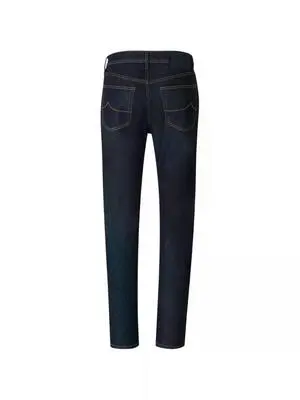 Jacob Cohen Logo-patch Slim-fit Jeans
