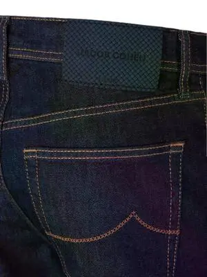 Jacob Cohen Logo-patch Slim-fit Jeans