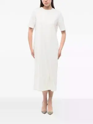 Woolrich T-shirt Midi Dress - Neutrals