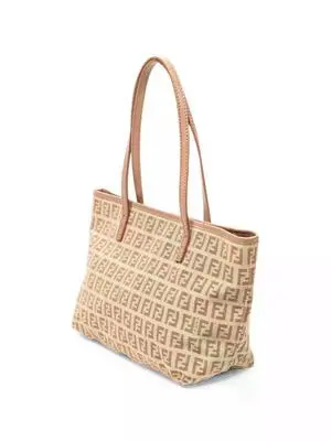 Fendi Small Zucca Roll Tote Bag