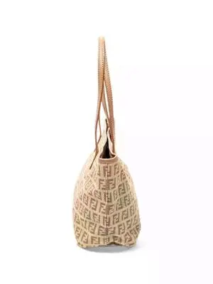 Fendi Small Zucca Roll Tote Bag