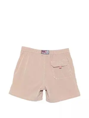 MC2 SAINT BARTH Patmos Gingham Check Swim Shorts