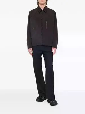 WOOYOUNGMI Zip-up Chest-pocket Shirt