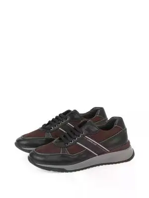 Corneliani Logo-print Panelled Sneakers