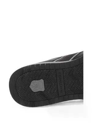 Corneliani Logo-print Panelled Sneakers
