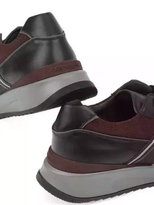 Corneliani Logo-print Panelled Sneakers