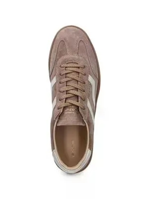 Gant Logo Detail Suede Sneakers