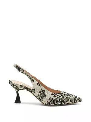 Casadei Pandora Slingback Pumps - White