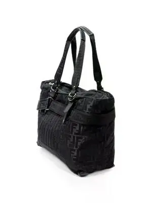 Fendi Zucca Belt Tote Bag