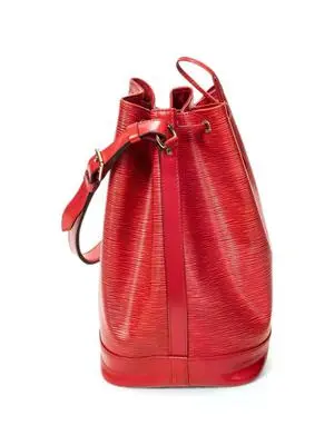 LOUIS VUITTON Gm Noé Epi Leather Bucket Bag