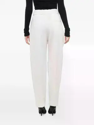 FORTE_FORTE Pleated-front Tailored Trousers - Neutrals