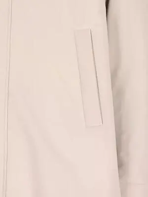 Herno Hooded Concealed-fastening Coat