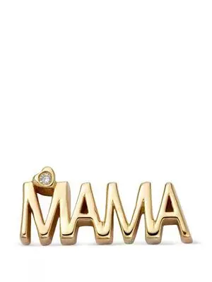 Loquet 18k Yellow Mama Diamond Charm - Gold