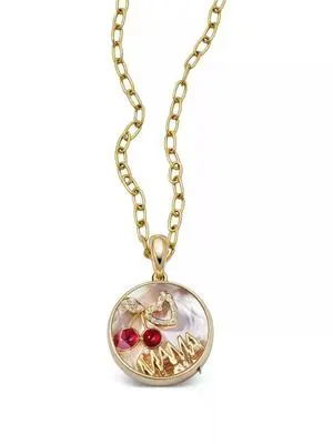 Loquet 18k Yellow Mama Diamond Charm