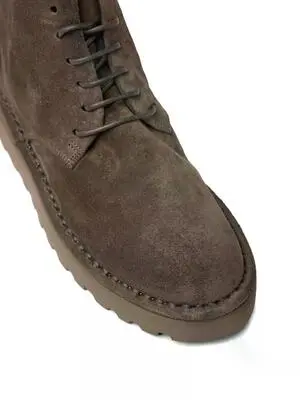 Marsèll Suede Lace-up Ankle Boots